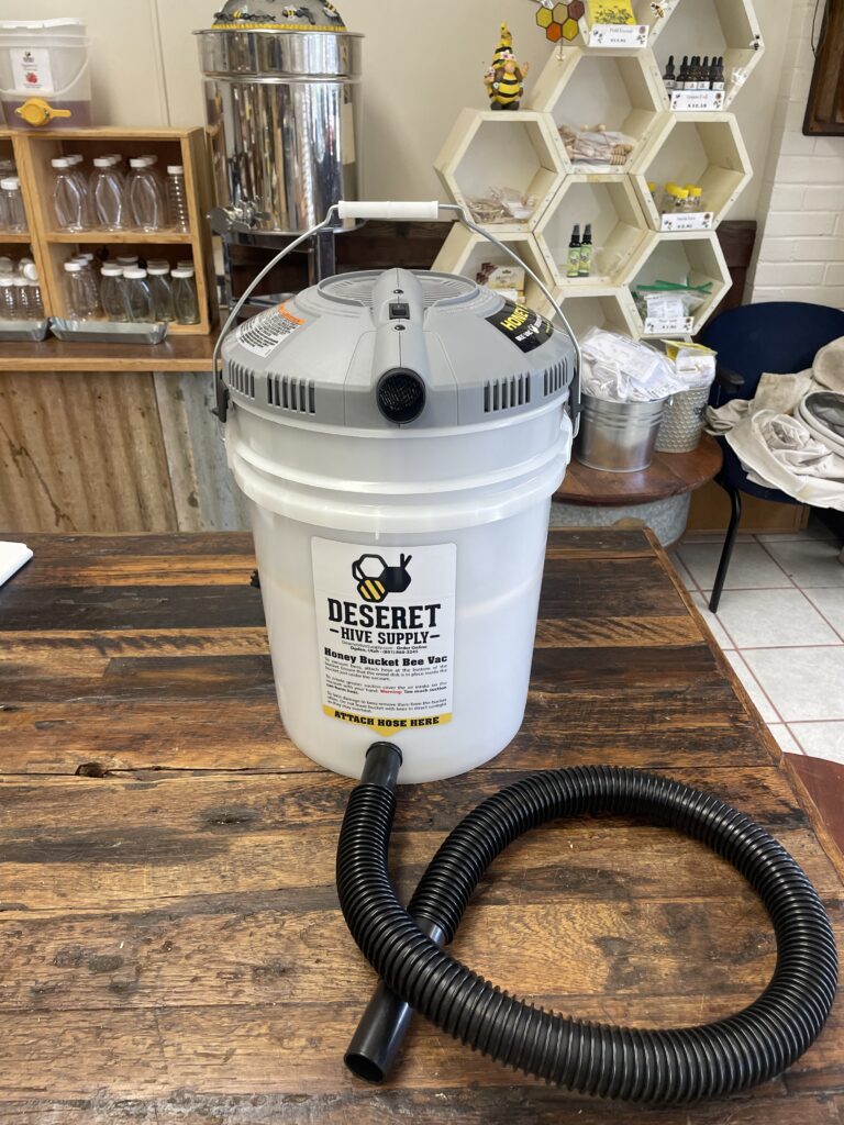 Deseret Hive Supply's Honey Bucket Bee Vac - Deseret Hive Supply