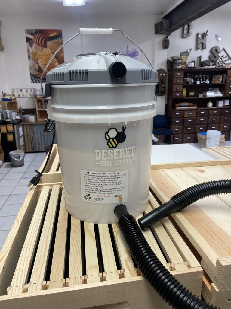Deseret Hive Supply's Honey Bucket Bee Vac - Deseret Hive Supply