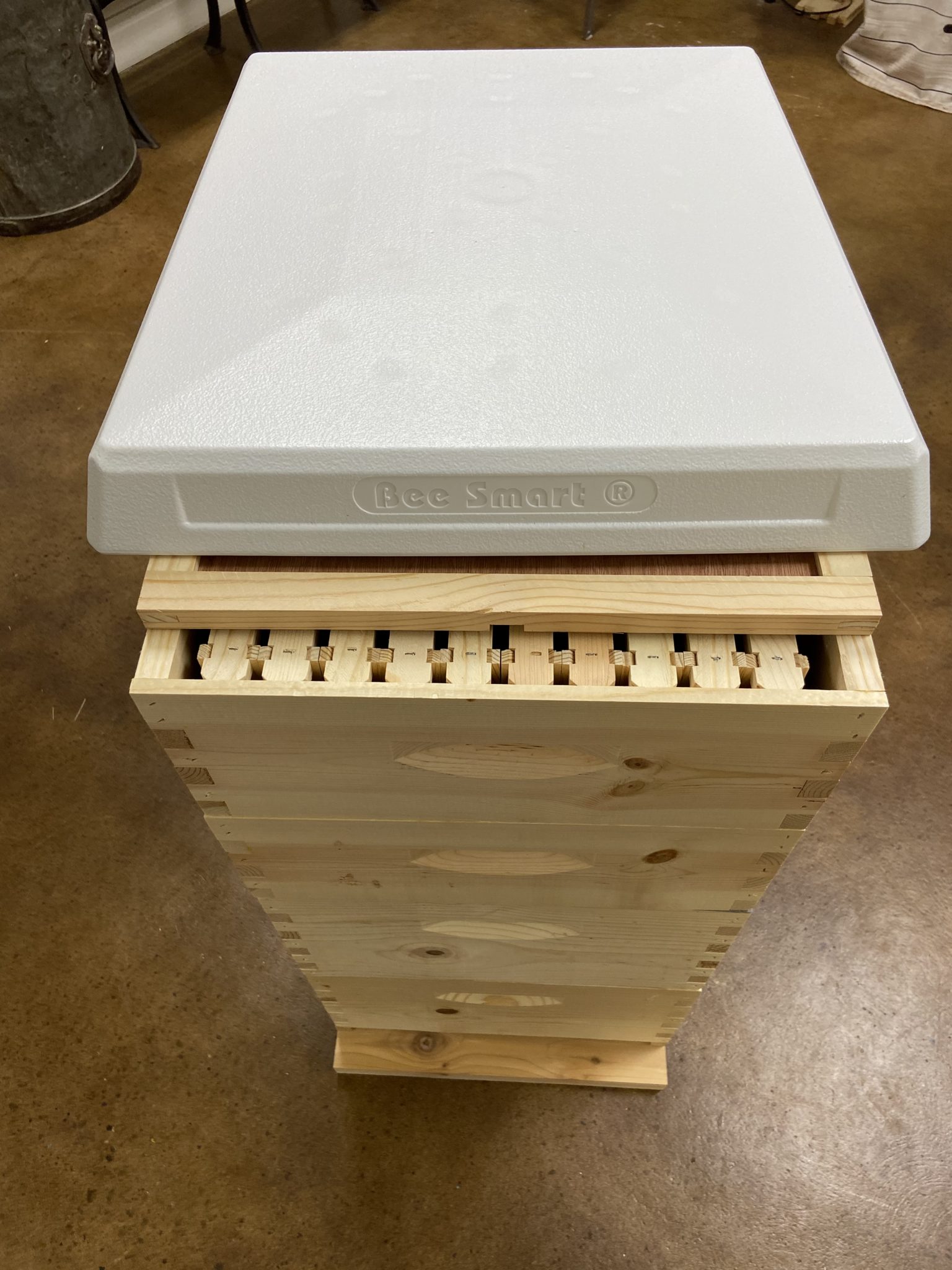 2 Deep 2 Medium Hive Kit Assembled and Painted - Deseret Hive Supply