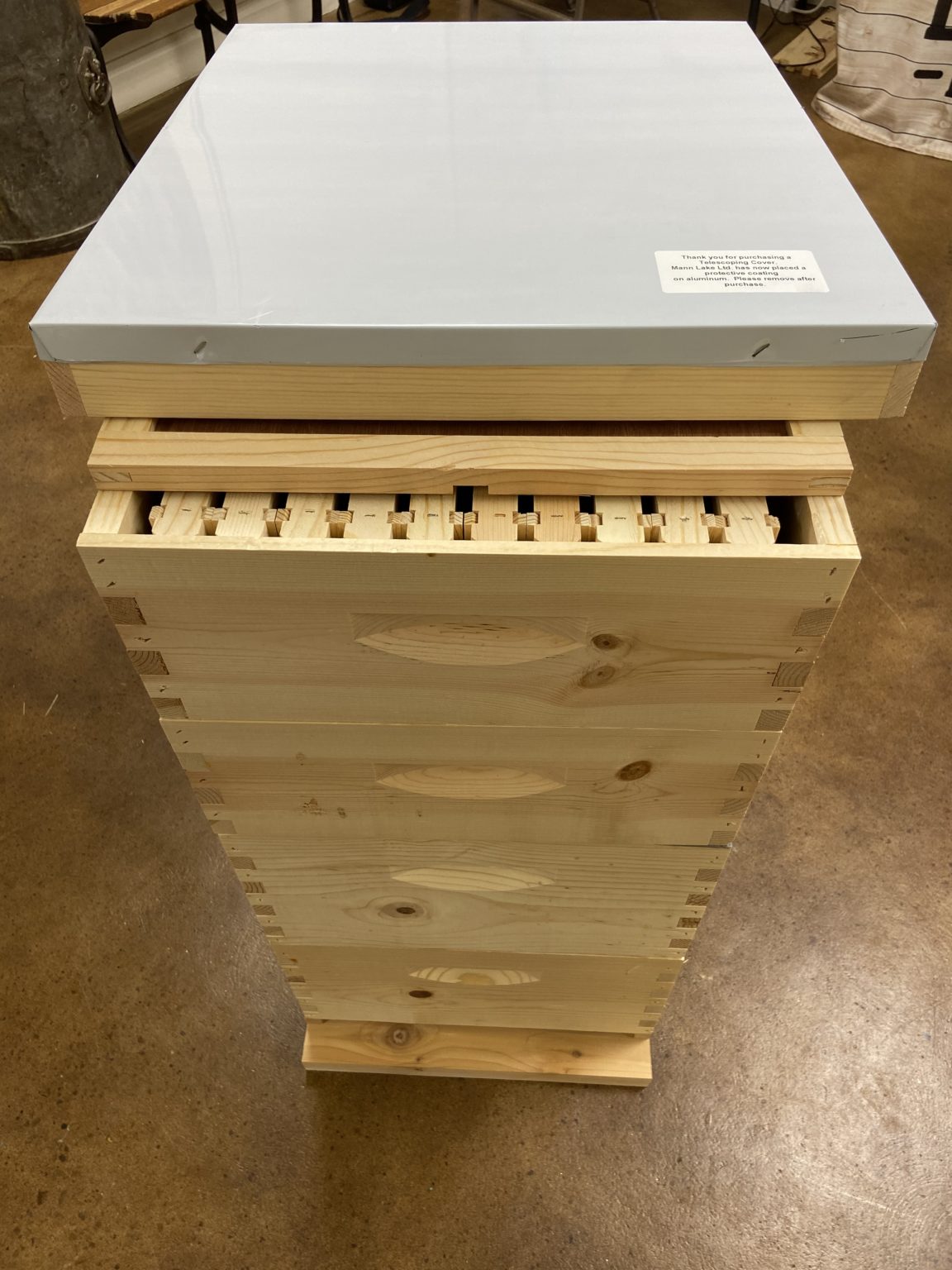 2 Deep 2 Medium Hive Kit Assembled and Painted - Deseret Hive Supply